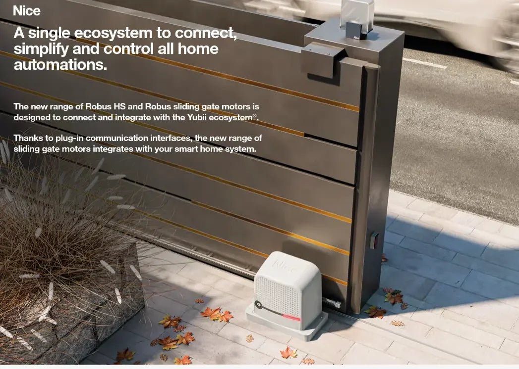 Nice Robus 600 – Best Sliding Gate Motor for Security – Al Bab Al Thaki ...